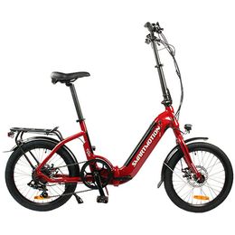 SMARTMOTION E-Bike "Smartmotion E20 Step thru", 50,8cm, rot, Elektrofahrr&auml;der