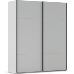 Schwebet&uuml;renschrank Rauch, B:181cm H:223cm T:68cm, grau, Holzwerkstoff, Schr&auml;nke, "Kleiderschrank Schrank Garderobe Schlafzimmerschrank CONTIDO", aus