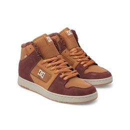 DC Shoes Herren Sneaker "Manteca 4 Hi Wr", Gr. 6,5, wei&szlig;, Obermaterial:51.34% Leder, 24% Synthetikmaterial, 24.66% Polyester., Schuhe