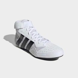Damen Trainingsschuh "HVC PLUS", adidas Performance, Gr. 44cloud wei&szlig;, core schwarz, grau one, Synthetik, Textil, Schuhe, Ringerschuh