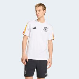 Herren T-Shirt "DFB DNA TEE", wei&szlig;, Gr. S, adidas Performance, Obermaterial: 100% Baumwolle, Shirts