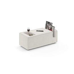 Sofaelement OTTO HOME, B:45cm H:37cm T:100cm, beige, 100% Polyester, Polsterelemente, "HAILY Tisch f&uuml;r das Modulsofa, Ma&szlig;e B/T/H: 45/100/37 cm", als