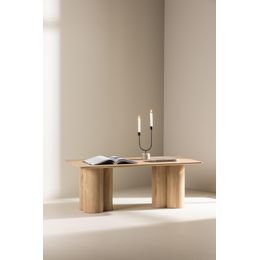 Couchtisch VENTURE HOME, B:60cm H:45cm T:120cm, braun, Wohnzimmer, Tische, "Olivia, rechteckiger Couchtisch, modern & elegant, 120 &times; 60 cm",