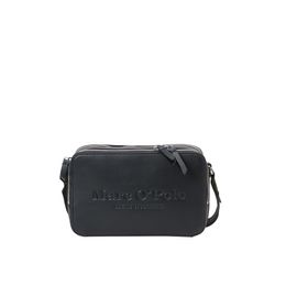 Damen Umh&auml;ngetasche "Vala", MARC O'POLO ACCESSORIES, schwarz, Lederimitat, Taschen, Damen Handtasche, Schultertasche mit verstellbarem Schultergurt