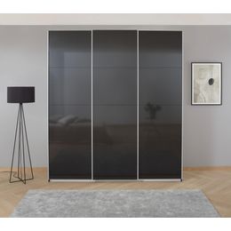 Kleiderschrank OTTO HOME, B:203cm H:210cm T:62cm, schwarz, Holzwerkstoff, Kinderzimmer, Schr&auml;nke, "Mehrzweckschrank Aktenschrank M&ouml;bel Mietswohnung