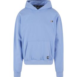 Herren Kapuzensweatshirt "Starter Black Label Herren Starter Essential Oversize Hoody", blau, Gr. S, STARTER Black Label, 100% Baumwolle, Sweatshirts