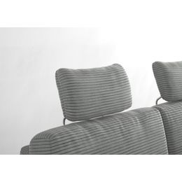 Kopfst&uuml;tze OTTO HOME, B:50cm H:25cm T:12cm, silber, Holzwerkstoff, Kopfst&uuml;tzen, "Summer"