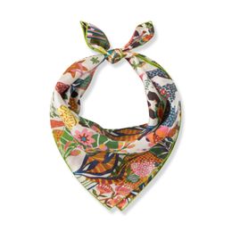 Codello Damen Modetuch "Codello Nickituch", gr&uuml;n, Obermaterial: 100% Seide silk., Modet&uuml;cher, Farbbrillanz-Dschungel