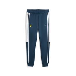 Puma Herren Sporthose "Ferrari MT7 Trainingshose Herren", blau, Gr. XL, Obermaterial: 33% Baumwolle, 67% Polyester. Rippe: 93% Polyester, 7%