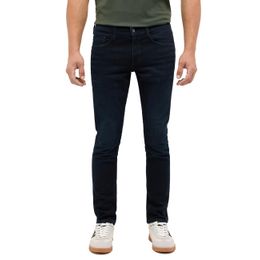Mustang Herren Slim-fit-Jeans "Herren Style Oregon Slim", blau, Gr. 36, Denim/Jeans, 99% Baumwolle, 1% Elasthan, Jeans