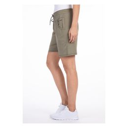 LPO Damen Shorts "Damen Funktionsshorts Tara 2", gr&uuml;n, Gr. 48, Web, 47% Polyester. 47% Polyester. 6% Elasthan, Hosen