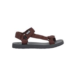 Jack Wolfskin Herren Sandale "TAIGA SANDAL M", Gr. 47, braun, Synthetik, Schuhe, Sommerschuhe, Outdoorsandale