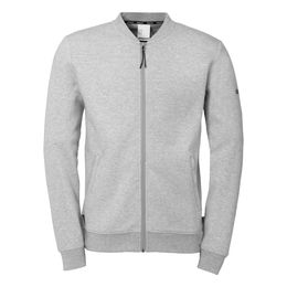 Uhlsport Herren Funktionsjacke "Jacke ID College", grau, Gr. XXL, Obermaterial: 72% Baumwolle CO(Bio). 28% Polyester Pol. recyc.., Jacken