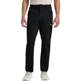 Jack Wolfskin Herren Outdoorhose "PRELIGHT STRIDE PANTS M", schwarz, Gr. 46, Obermaterial: 100% Polyester. Futter: 100% Polyester, Hosen