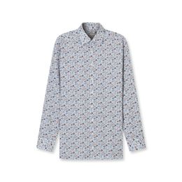 OLYMP Herren Businesshemd "OLYMP Luxor, Comfort Fit, New Kent mit extra langem Arm", bunt, Gr. 39, 100% Baumwolle, Hemden