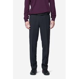 MEYER Herren Anzughose "Oslo 2-111"marine, Gr. 52, unifarben, 55% Polyester, 45% Wolle, Hosen, praktische Autofahrer&minus; und Reisehose