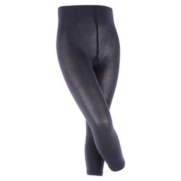 Falke M&auml;dchen Feinstrumpfleggings "Cotton Touch", blau, Gr. 98, Obermaterial: 55% Baumwolle CO. 37% Polyamid PA. 8% Elasthan EL., Strumpfhosen
