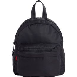 Levi's LEVI'S Minirucksack "MINI BACKPACK", schwarz, Web, Kunstfaser, unifarben, Rucks&auml;cke, Leichtes Material