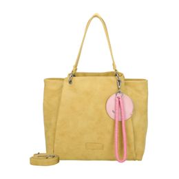 Damen Henkeltasche "Fritzi42N", Fritzi aus Preussen, gelb, Kunstfaser, unifarben, Taschen, aus veganen Materialien
