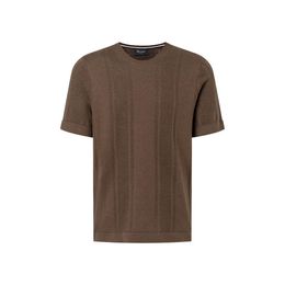 Maerz Muenchen Herren T-Shirt "Maerz Muenchen 433400 T-Shirt Herren Bekleidung", braun, Gr. 56, 70% Baumwolle, 30% Leinen, Shirts