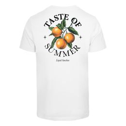 MisterTee Herren T-Shirt "MisterTee Taste Of Summer Oranges Tee"wei&szlig;, Gr. XXXL, bedruckt, 100% Baumwolle, Shirts