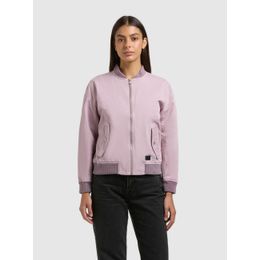 Khujo Damen Blouson "INIE", rosa, Gr. S, unifarben, Twill, 100% Baumwolle, Jacken