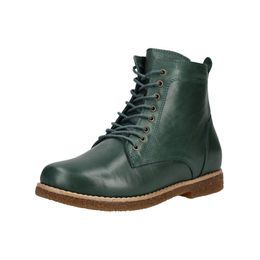 Andrea Conti Damen Schn&uuml;rstiefelette "Andrea Conti Stiefelette Leder", Gr. 37, gr&uuml;n, Leder, Schuhe
