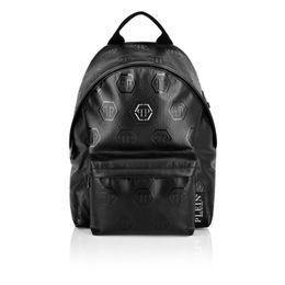 Plein Sport Freizeitrucksack "Monogram", schwarz, Rucks&auml;cke