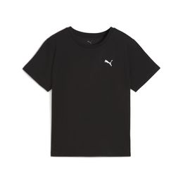 Puma Damen T-Shirt "Wardrobe Essentials Comfort T-Shirt Damen", schwarz, Gr. XL, clean, Obermaterial: 5% Elasthan, 95% Baumwolle. Rippe: 20%