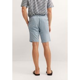 Bugatti Herren Bermudas "Soft touch"320, hellblau, Gr. 54, unifarben, 98% Baumwolle, 2% Elasthan, Hosen, mit Kordelzug