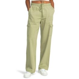 Roxy Damen Cargohose "Precious", gr&uuml;n, Gr. XS, Obermaterial: 51% Baumwolle, 49% Lyocell., Hosen