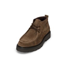 Marc O'Polo MARC O'POLO Herren Schlupfboots "aus weichem Veloursleder", Gr. 44, braun, Obermaterial: 100% Leder, unifarben, Schuhe