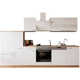 K&uuml;che respekta, B:310cm H:200cm T:60cm, wei&szlig;, Komplettk&uuml;chen-Sets, "Merle", Breite 310 cm, mit Soft-Close, in exklusiver Konfiguration f&uuml;r OTTO