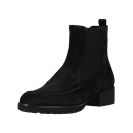 H&ouml;gl H&Ouml;GL Damen Stiefelette "H&ouml;gl Stiefelette Veloursleder", Gr. 37, schwarz, Veloursleder, Schuhe