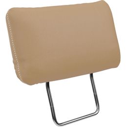 Sofa-Kopfst&uuml;tze OTTO HOME, B:50cm H:25cm T:12cm, beige, Holzwerkstoff, Kopfst&uuml;tzen, "Varese", Kreuznaht in beige