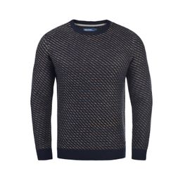 Blend Herren Strickfleece-Pullover "Strickpullover BHCalisto", blau, Gr. S, Obermaterial: 100% Polyacryl PAN., Pullover