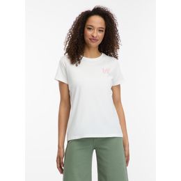 Ragwear Damen T-Shirt "ADORI PP", wei&szlig;, Gr. XXL, bedruckt, Jersey, Obermaterial: 100% Baumwolle, Shirts, mit Print, aus Baumwolle, Regular Fit,