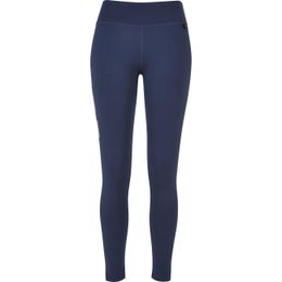 Just Rhyse Damen Leggings "Just Rhyse Damen Just Rhyse JR Beaches Leggings", blau, Gr. XL, 48% Polyester, 47% Baumwolle, 5% Elasthan, Hosen