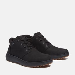 Timberland Herren Schn&uuml;rboots "HUDSON ROAD - MID LACE GORE-TEX CHUKKA", Gr. 44, schwarz, Leder, Schuhe, Winterstiefel, Schn&uuml;rstiefel, Winterschuhe,