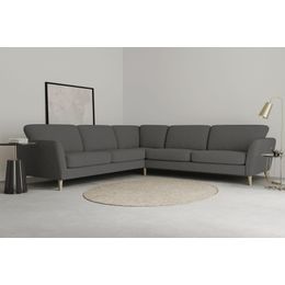 Ecksofa OTTO HOME, B:278cm H:88cm T:278cm, grau, 85% Polypropylene, 15% Polyester, Wohnzimmer, Sofas, "MARSEILLE 278/278 cm, L-Form, Webstoff,