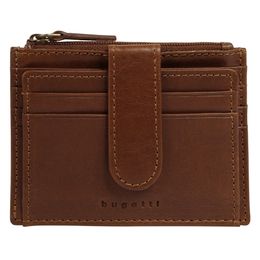 Bugatti Herren Geldb&ouml;rse "REMO", braun, Leder, leicht gl&auml;nzend, unifarben, Kleinlederwaren, echt Leder