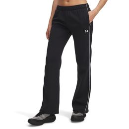 Under Armour Damen Leggings, wei&szlig;, Gr. L, Obermaterial: 67% Baumwolle, 33% Polyester, Hosen, Leggings-Form, aus Baumwolle und Polyester, in den