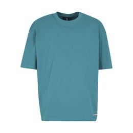 DROPSIZE Herren T-Shirt "Dropsize Super Heavy Blank T-Shirt"petrol, Gr. XL, unifarben, 100% Baumwolle, Shirts