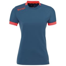Kempa Damen T-Shirt "Shirt PLAYER TRIKOT WOMEN", schwarz, Gr. XL, Obermaterial: 100% Polyester PES., Shirts