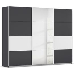 Kleiderschrank OTTO HOME, B:271cm H:210cm T:62cm, grau, Holzwerkstoff, Kinderzimmer, Schr&auml;nke, "Mehrzweckschrank Aktenschrank M&ouml;bel Mietswohnung
