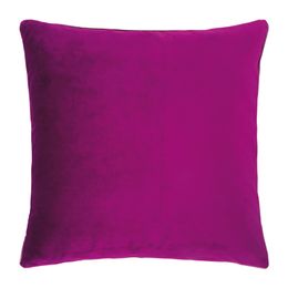 Dekokissen Pad, B:50cm L:50cm, lila, Polyester, Dekokissen_Sitzkissen_Kissenh&uuml;llen, "Elegance", Design als Basic, aus Samt, elegante Optik, in