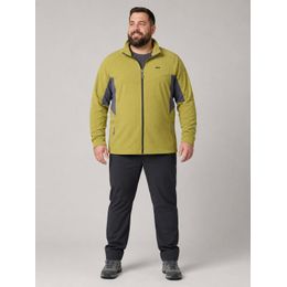 LPO Herren Fleecejacke "Herren Fleecejacke Gerit", gr&uuml;n, Gr. 52, Fleece, 90% Polyester. 10% Elasthan, Jacken