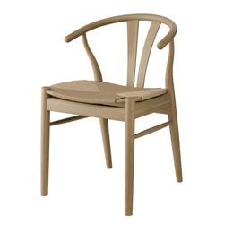 Stuhl, B:53cm H:75cm T:54cm, beige, HAMMEL FURNITURE, Massivholz, Esszimmer, St&uuml;hle, "Frida, Massivholz mit gepolsterter Sitzfl&auml;che - hoher Komfort",