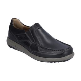 Josef Seibel Herren Slipper "Enrico 19, schwarz", Gr. 40, schwarz, Obermaterial: 100% Rindsleder Leather cow., Schuhe
