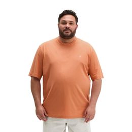 Marc O'Polo MARC O'POLO Herren T-Shirt "aus reiner Bio-Baumwolle"faded coral, Gr. XXXL, unifarben, Obermaterial: 100% Baumwolle, Shirts